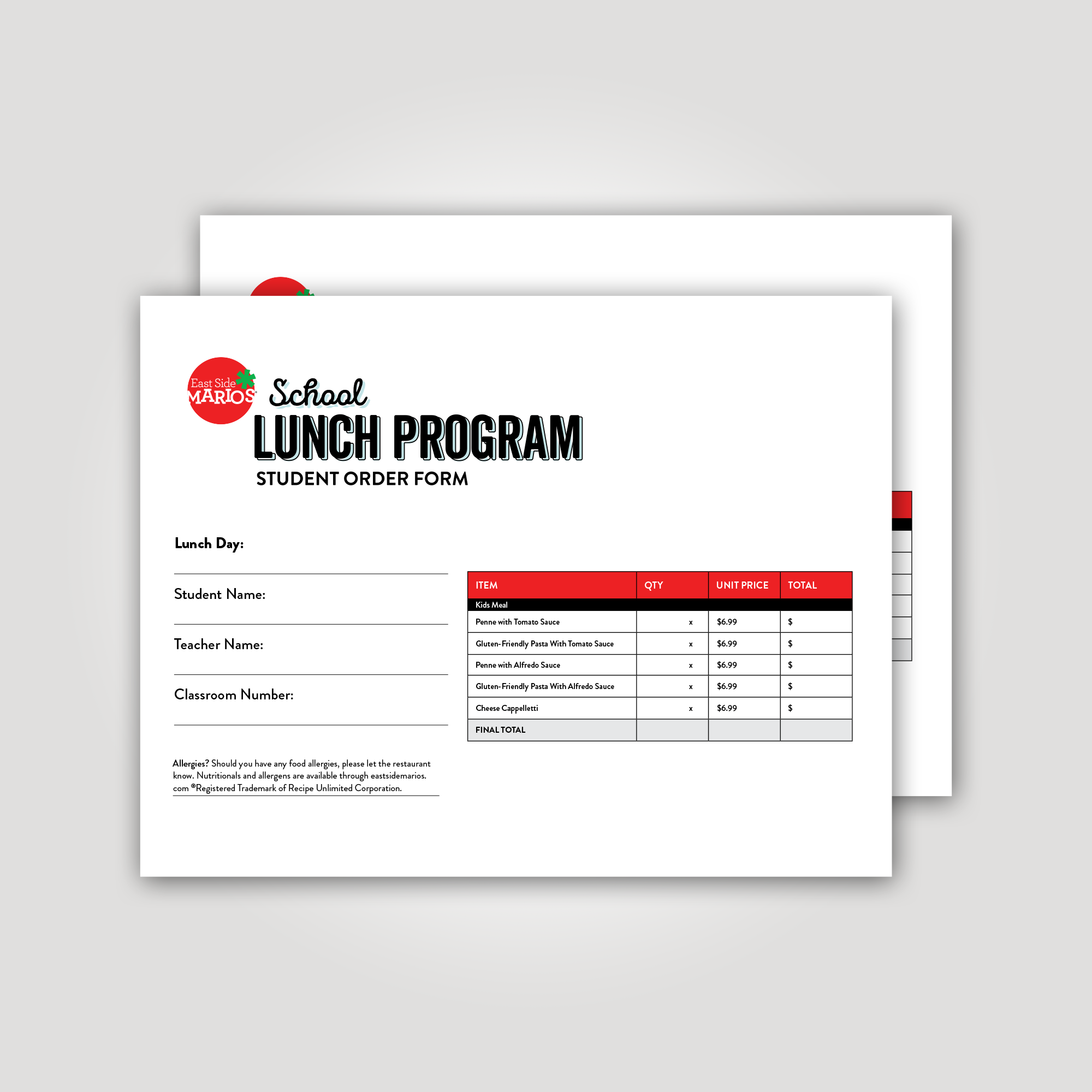 School Lunch Program